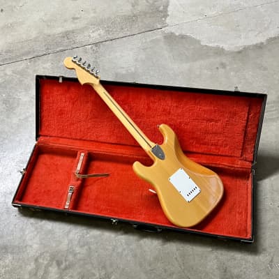 Fernandes Burny Custom Strat 1976 Natural original vintage | Reverb