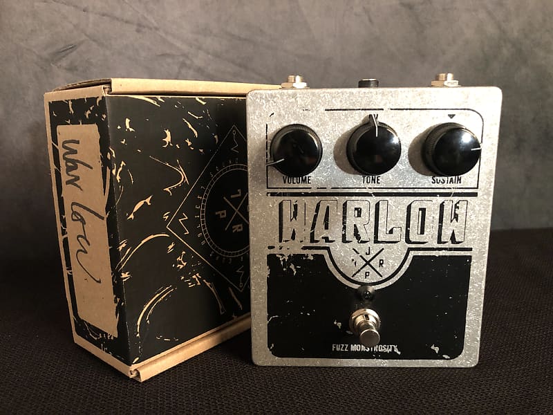JPTR FX Warlow Fuzz monstrosity silver | Reverb
