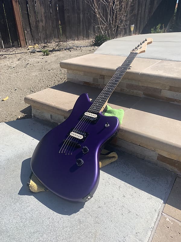 Warmoth Jazzmaster HH 2020 Purple Frost Metallic Matte | Reverb