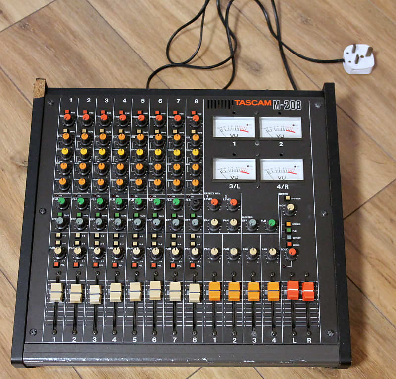 Tascam M-208 stereo mixer (late 80s/early 90s) | Reverb