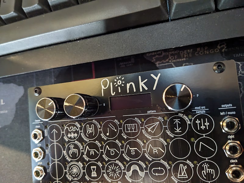 Plinky 8-Voice Polyphonic Touch Synth/Sampler Specialising in | Reverb