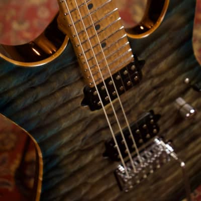 Suhr Custom Modern HH Guitar w/Case - Quilted Maple/Reverse | Reverb