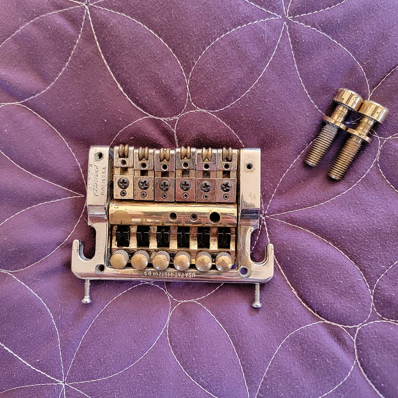 Kahler 2200 Tremolo System Bridge w/ Mounting Posts 1980s - | Reverb