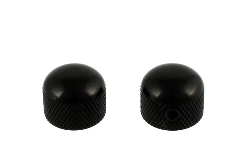 Black Mini Dome Knob Set | Reverb