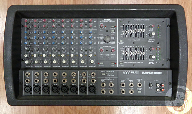 Mackie 808 S 8-Channel Stereo Powered Mixer | Reverb