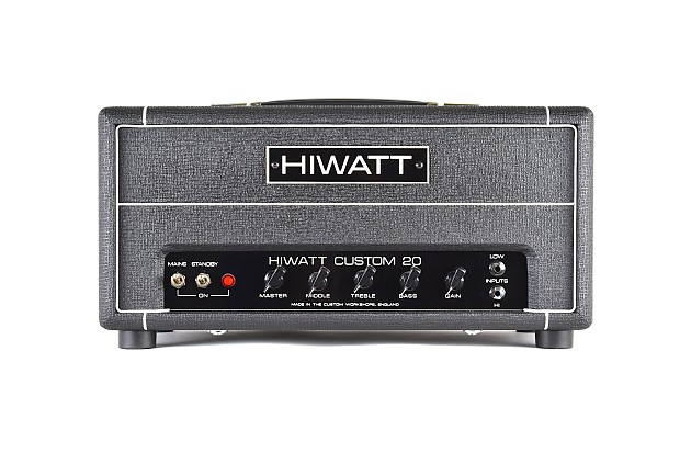 HIWATT Custom Shop SA20HD 20W Head Class A Made in England | Reverb