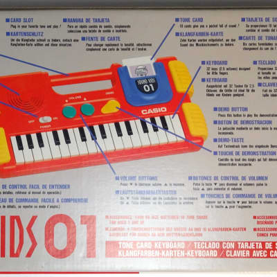 Casio Sound Kids 01 KS-01 Keyboard [shipped from the EU] | Reverb