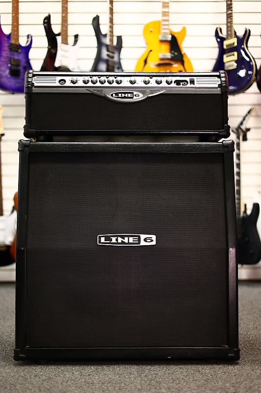 Line 6 Spider II 150 Watt Stereo Amp Head/Cab Combo -- used - | Reverb