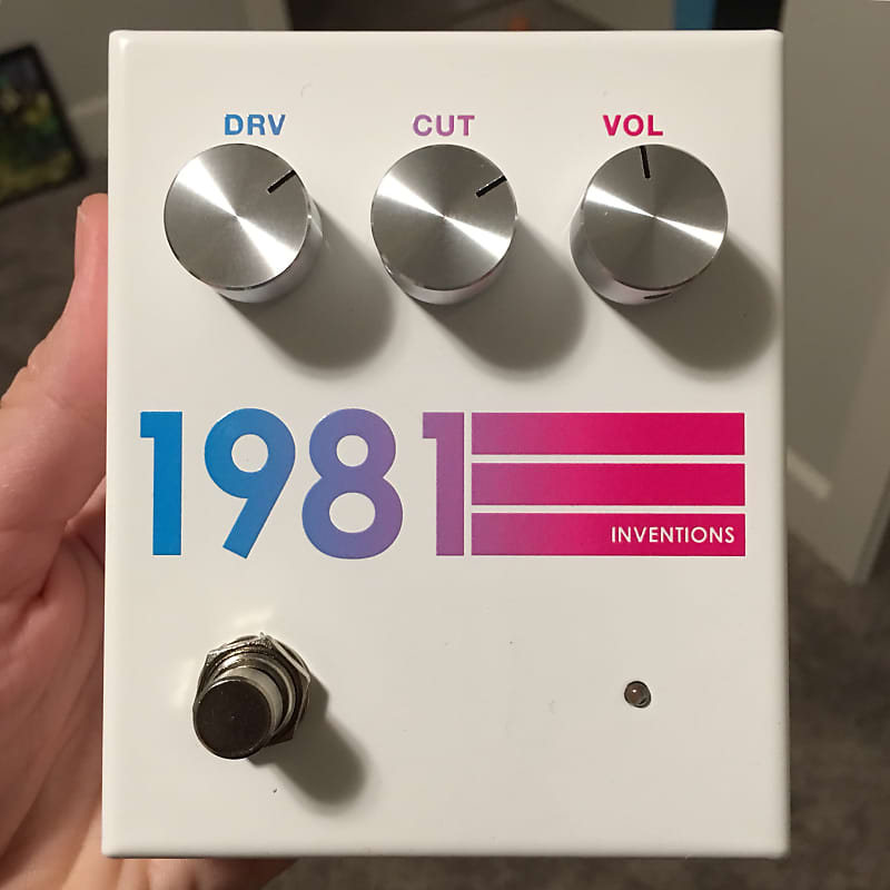 1981 Inventions DRV Overdrive 2019 White hyperfade | Reverb