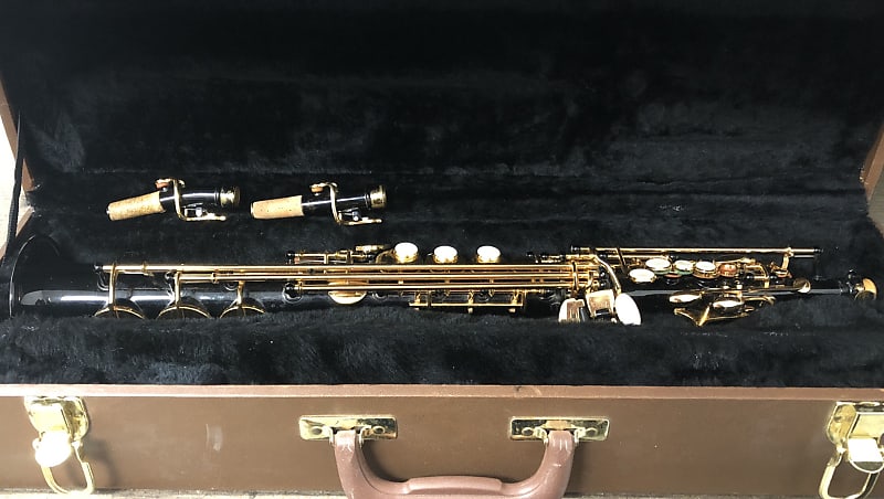 Winston Soprano Sax Model #350JB Black Lacquer | Reverb