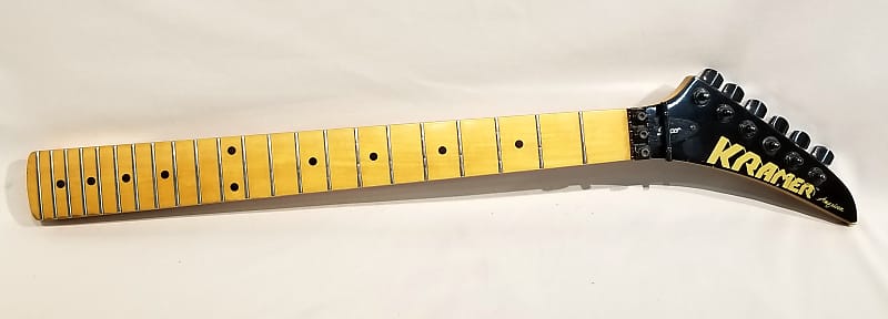 Kramer Pacer Loaded Pointy Headstock Neck 1985 Maple / Black | Reverb