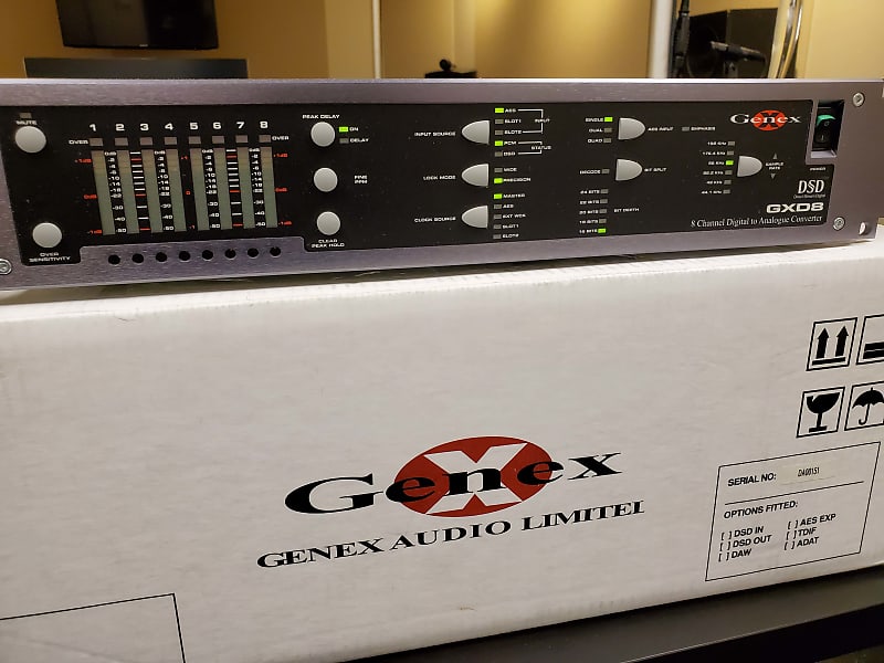 GENEX GXD8 8 Channel D to A Converter w/DSD card | Reverb