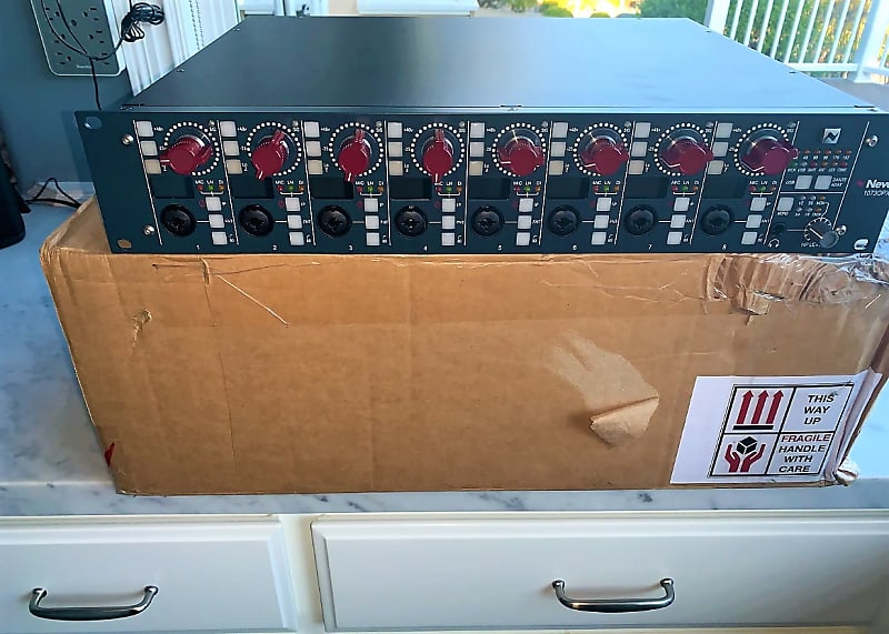 AMS Neve 1073OPX 8-Channel Microphone Preamp | Reverb