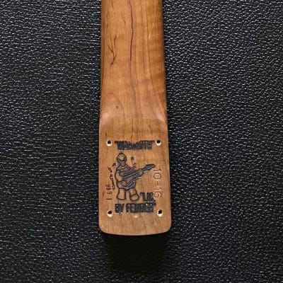 Warmoth Roasted Flame Maple Strat Neck | Reverb