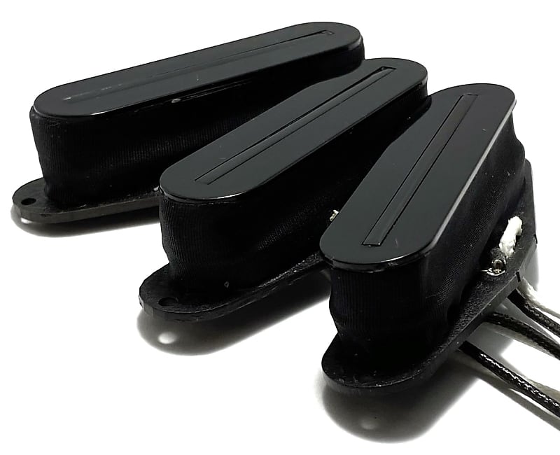 Dragonfire Oracle Rail Singles Set, Modern Ceramic Strat SSS | Reverb