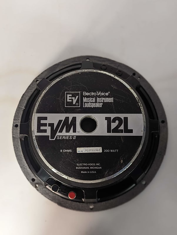 Vintage Electro Voice EVM-12L Series II Speaker (SINGLE) 8 | Reverb