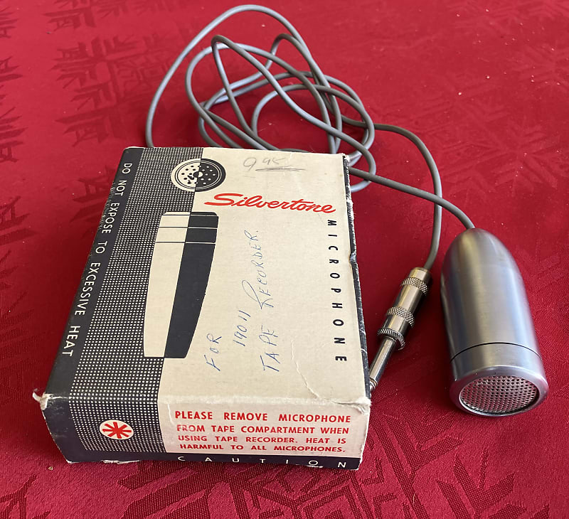 Sears Silvertone Microphone | Reverb UK