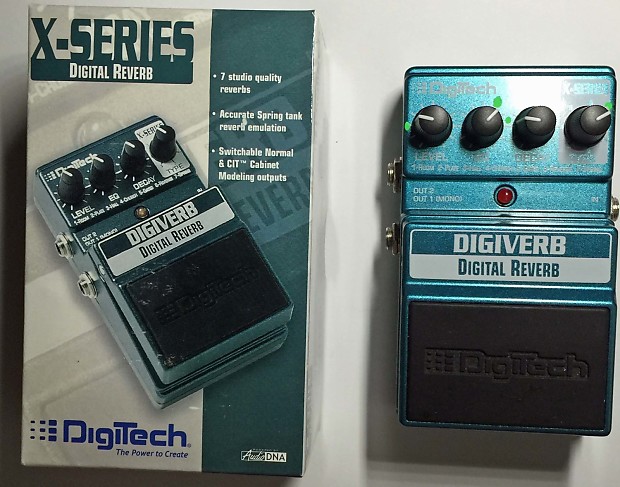 DigiTech X-series digital reverb EFX Pedal | Reverb