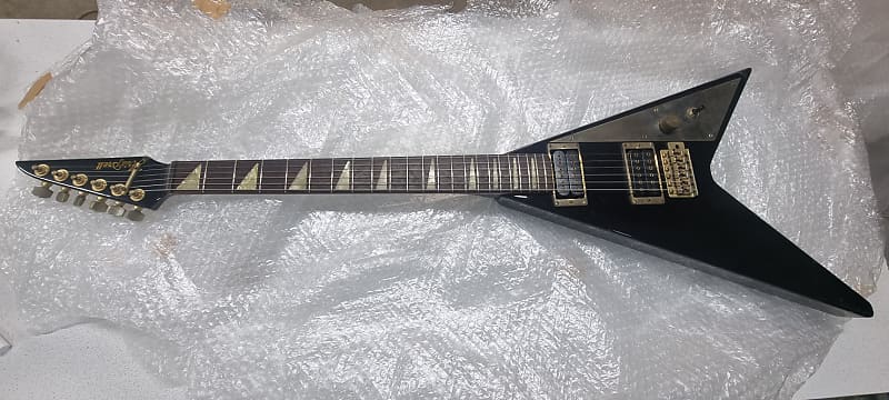 Aria Pro II RR-XX Randy Rhoads 1980s Black Flying V | Reverb
