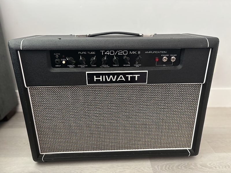 Hiwatt T40/20 Combo 2x12 2023 - Black | Reverb