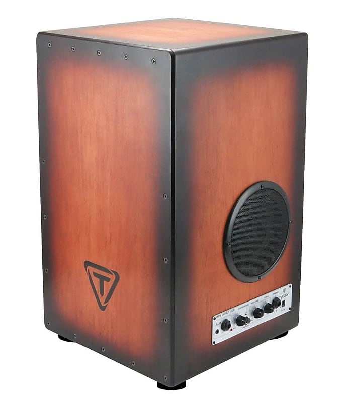 Tycoon Percussion 29 Series Gig Box Cajon w/ Guitar Ampllfier | Reverb