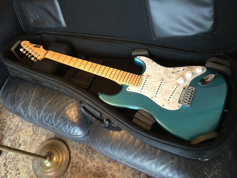ESP Traditional Strat 1992 - Metallic Lake Placid Blue | Reverb