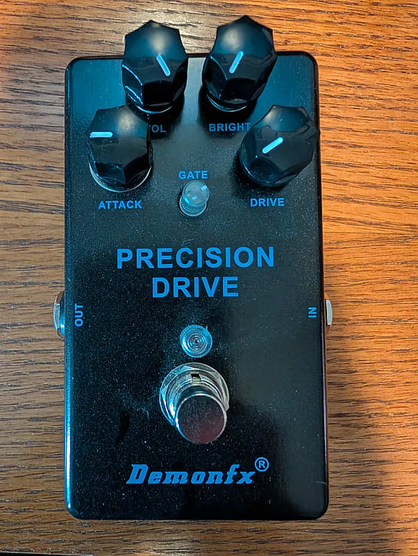 Demon FX Precision Drive 2020 - Black | Reverb
