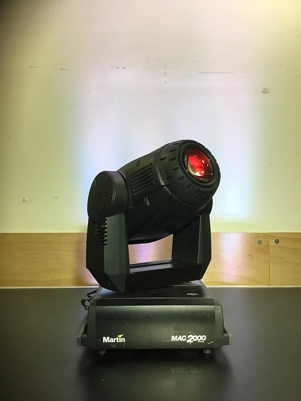 Martin MAC 2000 Profile Moving Light Lot of 2 with case | Reverb