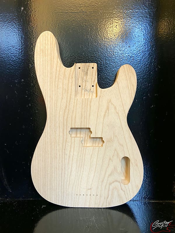 Guitar Mill '51 P-Style Bass Body / 1 pc. Swamp Ash / Split | Reverb