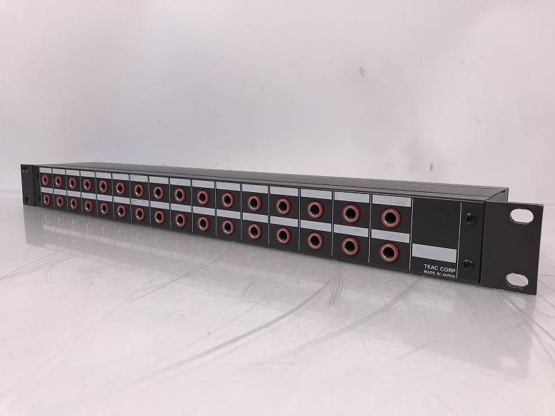 Tascam / Teac PB-32P 1/4" Patch Bay Patch Box Rack Mount | Reverb