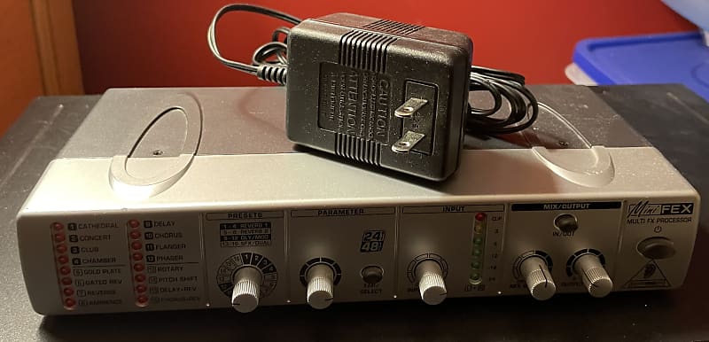 Behringer Mini Fex 800 Multi Effects Processor with adapter | Reverb