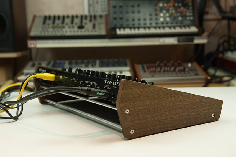 Roland MC-707 Holz Ständer Wooden Sidepanel Desktop Stand | Reverb