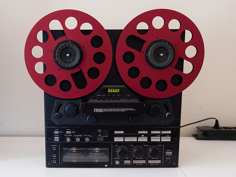 TEAC X-2000R complete with TEAC nab and FWT alu reels. After | Reverb