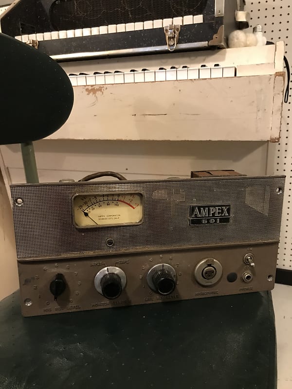 Ampex 601 tube mic preamp serviced recapped 351 350 ef86 | Reverb