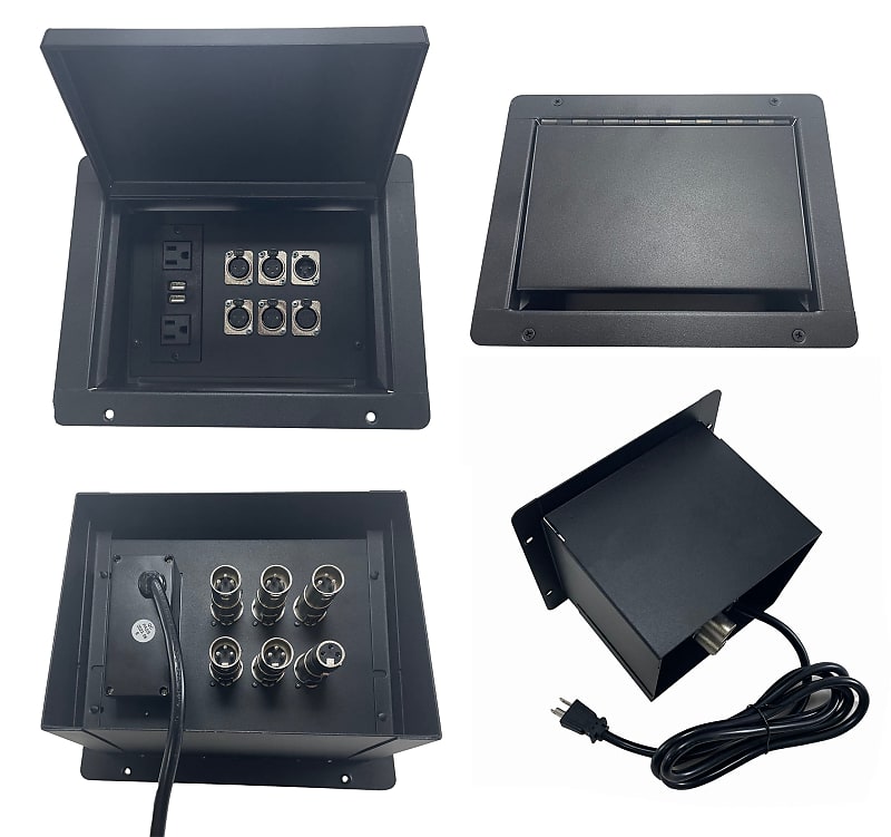 PROCRAFT LARGE GAP LID FEED-THRU RECESSED Stage Pocket/Floor | Reverb