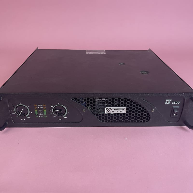 Crest Audio LT 1500 Power Amplifier | Reverb