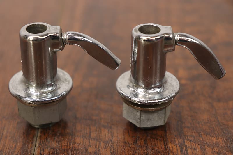 Japanese Telescoping Bass Drum Spur Brackets (Pair) 9.5mm | Reverb