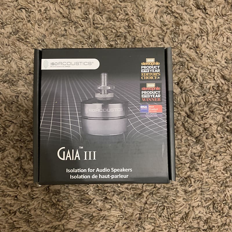IsoAcoustics Gaia III Series Isolation Feet for Speakers & | Reverb