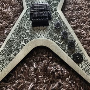 Rare Dean Stealth Snakeskin 2008 | Reverb