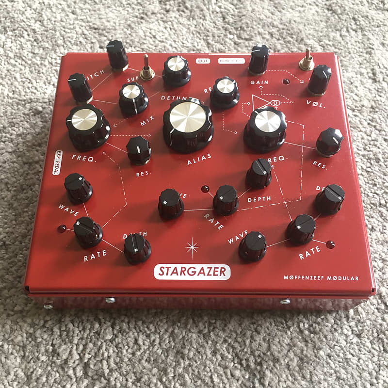 Moffenzeef Modular Stargazer - red | Reverb