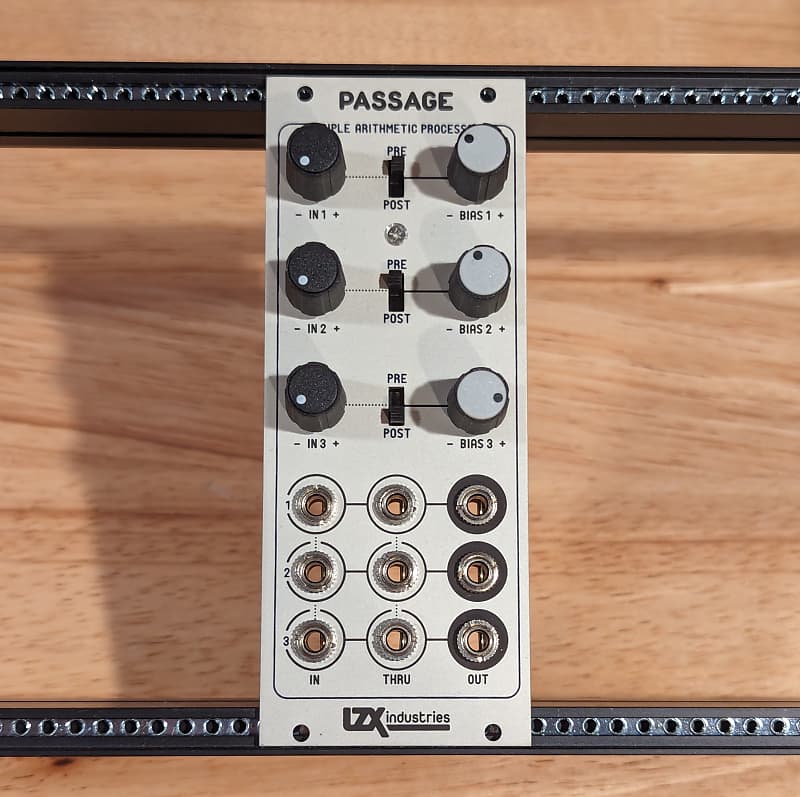 LZX Passage video synth module - 2016 Silver | Reverb
