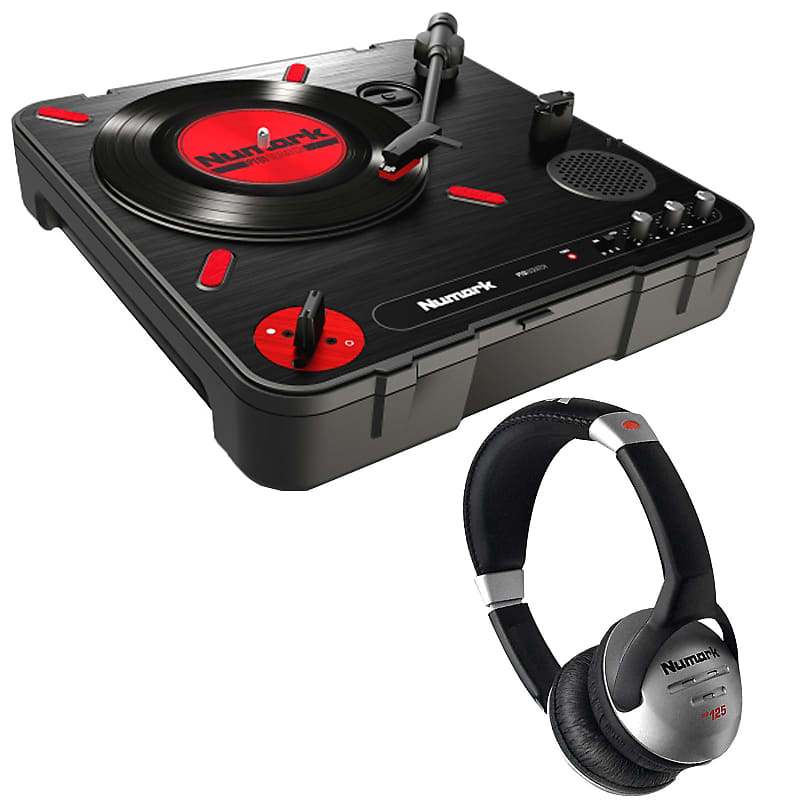 Numark PT01 Scratch Portable Turntable with Professional DJ | Reverb
