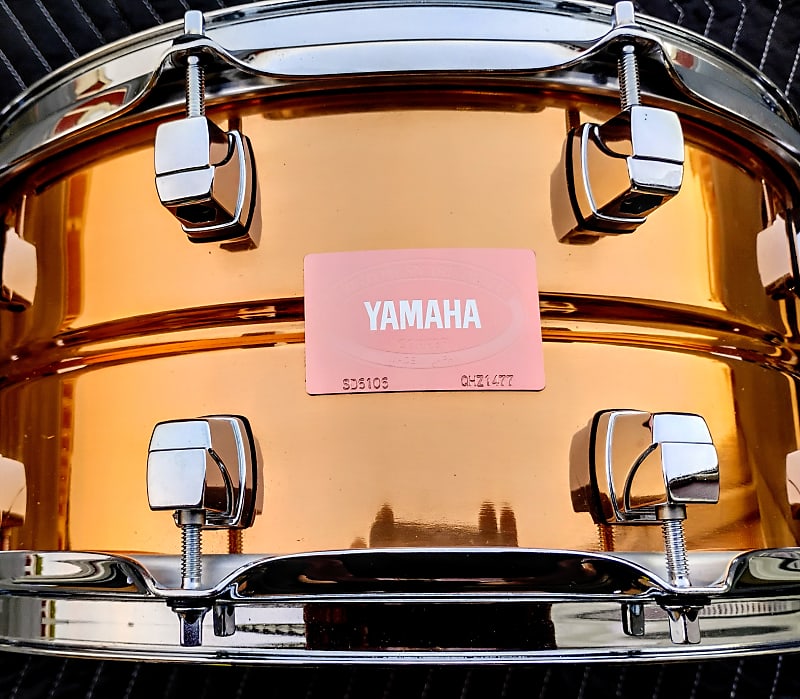 Yamaha SD616 14x6.5" Seamless Copper Snare Drum 2000s - | Reverb