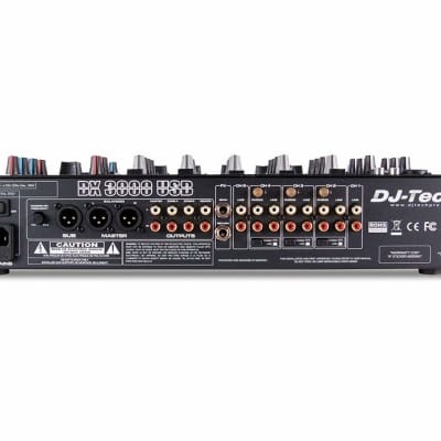 DJ-Tech - DX 3000 USB - Professional 7-Channel USB DJ Mixer | Reverb