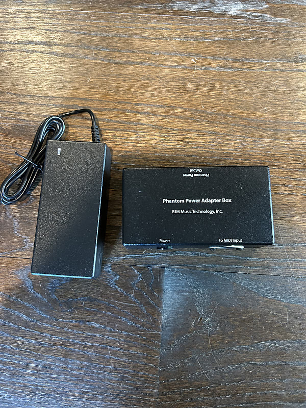 RJM Phantom Power Adaptor Box - Black | Reverb