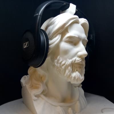 Jesus Christ Headphone Stand! Headset Hanger Rack, Son of | Reverb