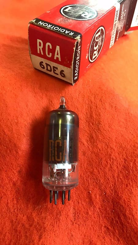 6DE6 RCA vacuum tube NOS NIB | Reverb UK