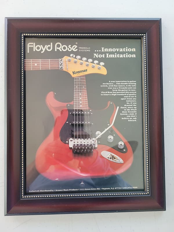 1984 Kramer/Floyd Rose Tremolo Systems Color Promotional | Reverb UK