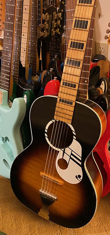 1960's Kay Music Note Acoustic Parlor Guitar | Reverb Australia