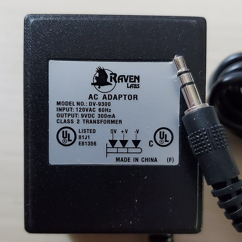 Original Raven Labs Power Supply Dual 9v / Unused | Reverb